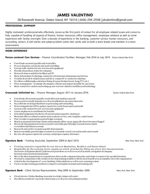 dmr resume 2016 | PDF