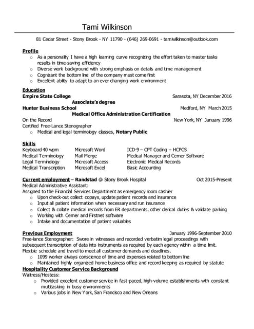 Lilac Alencaster Resume | PDF