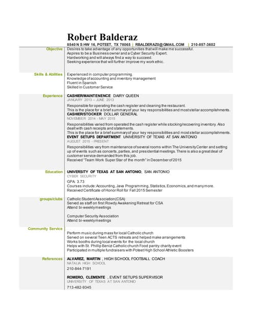 Abdul zawawi resume | PDF