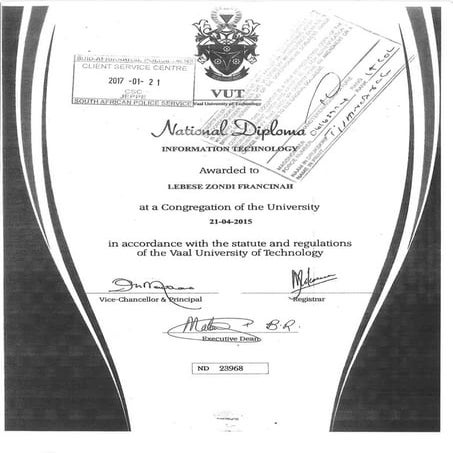 National Diploma | PDF