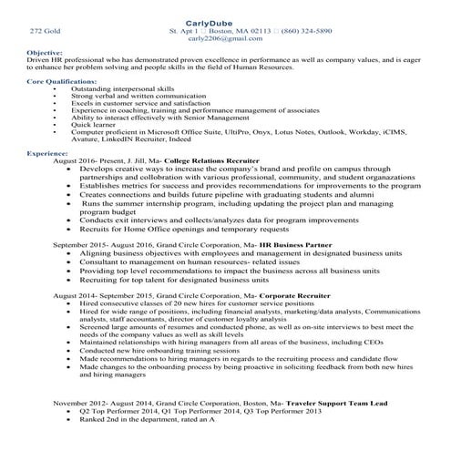 Cameron White LinkedIn Resume | DOCX
