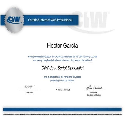 CompTIA A+ (2009 edition) certificate | PDF