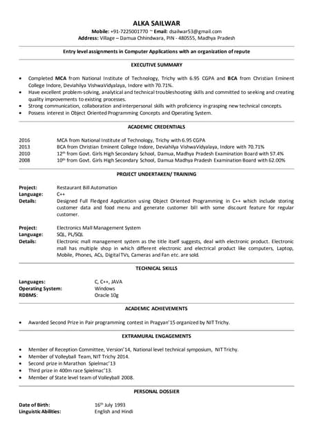 SAIKUMAR RESUME | PDF