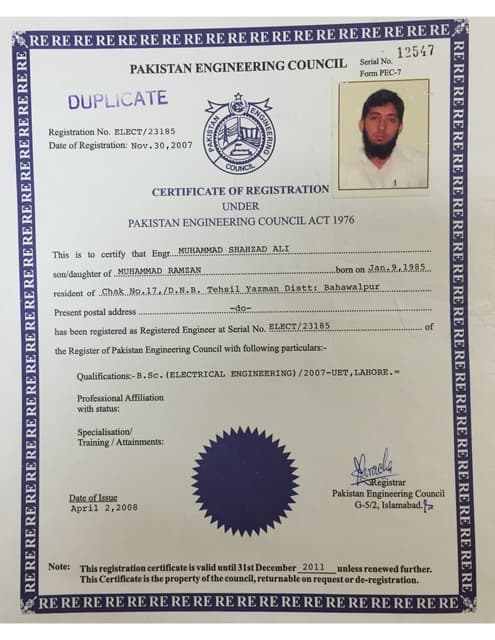 GENERAL SAFETY TRAINING CERTIFICATE | PDF