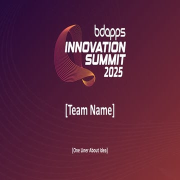 bdapps Innovstion Summit Deck Template.pptx