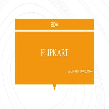 bda practical for student to get flipcart | PPTX