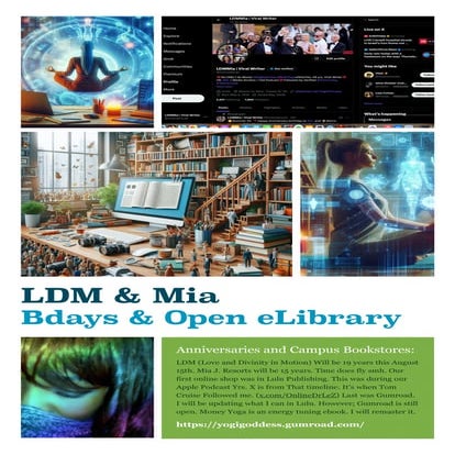 LDMMIA Biz Bdays of 2k25 and Open eLibrary | PDF