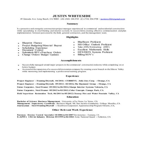Justin's Resume 10-5 | DOCX