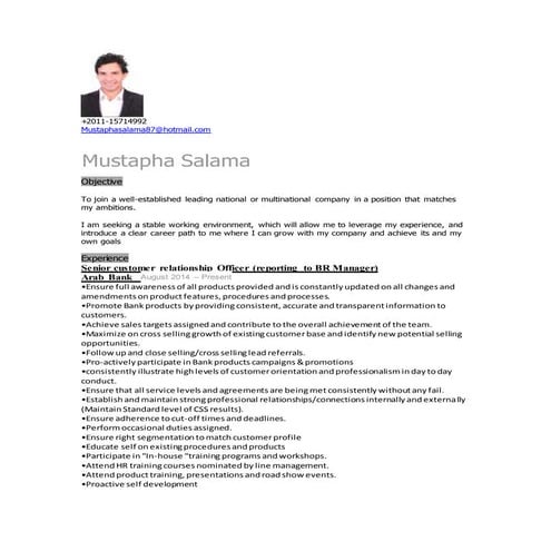 Chomba Lupiya CV | DOC