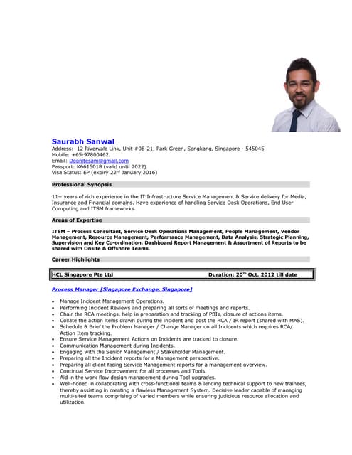 Resume (Manoj Kumar) | DOC
