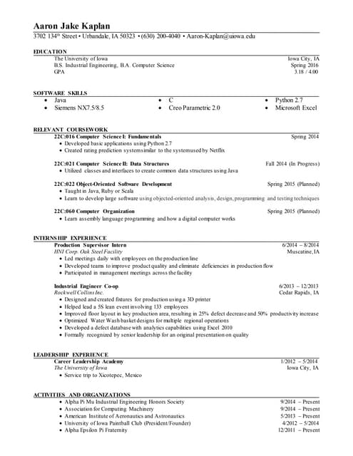 Resume Dec 2014 CompSci | PDF Resume Dec 2014 CompSci | PDF