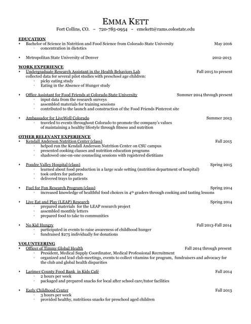 Brendan Goethe's resume | PDF