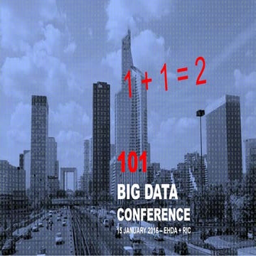 Louis Carbonnier & Christophe Spoerry "Big Data 101" | PPT
