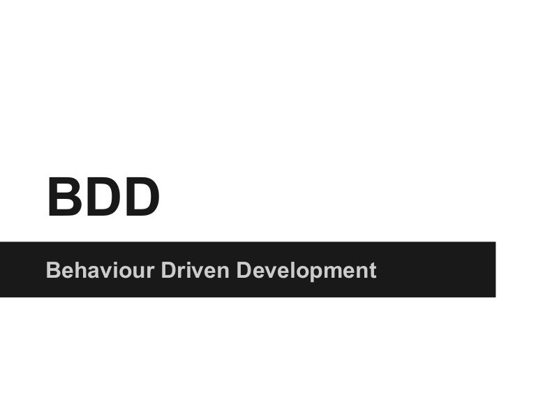 Bdd