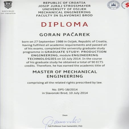Diploma Master | PDF