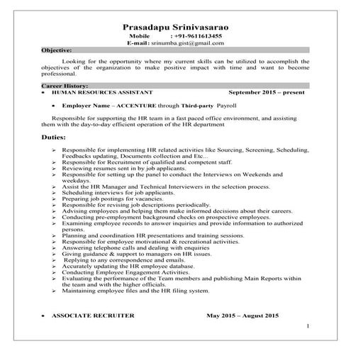 Resume_Tirumala_updated | DOC