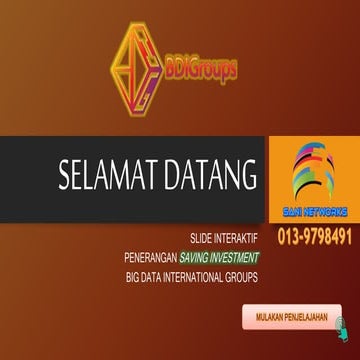 BDIG INTERACTIVE SLIDE PRESENTATION | PPSX