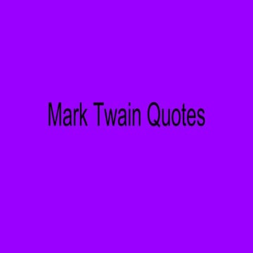 Mark twain | PPT