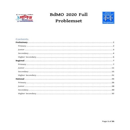 Bd mo 2020-all-problem-set | PDF