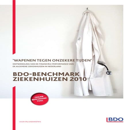 Bdo benchmark ziekenhuizen 2010 | PDF