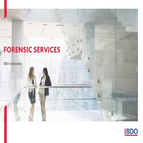 BDO Forensic Services | PDF