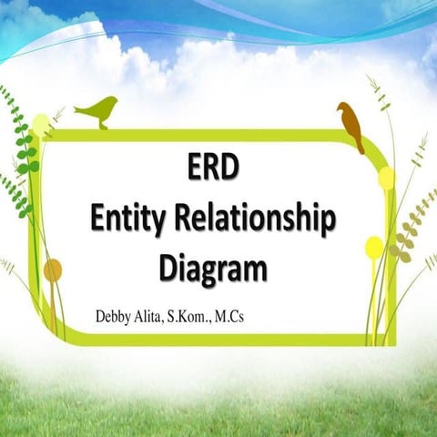 perancangan entity relational diagram untuk sistem basis data | PDF