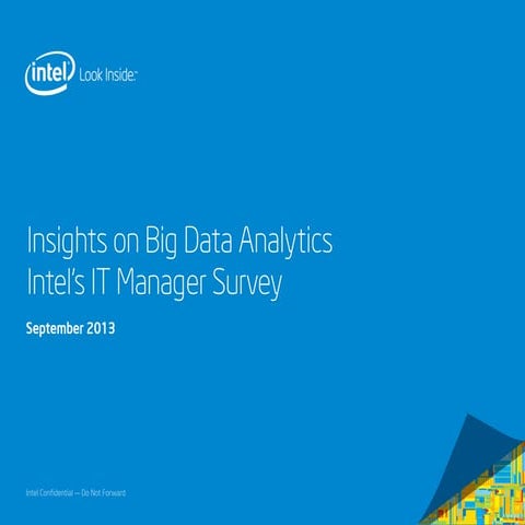 Intel Big Data Analysis Peer Research Slideshare 2013 | PPT