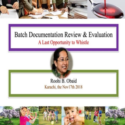 Batch Documentaion Review - Part 1 | PPT