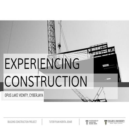 Final BUILDING CONSTRUCTION 1 | PPTX