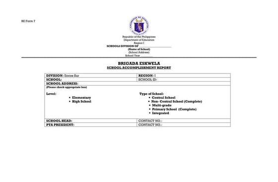 BRIGADA accomplishment-2024-2025-CINDY.docx | Arts and Crafts | Hobbies ...