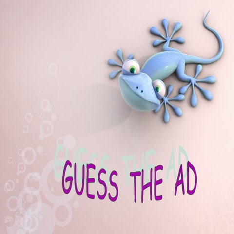 Guess the advertisement | PPT