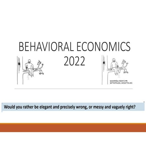 Introduction to Behavioral economics | PDF