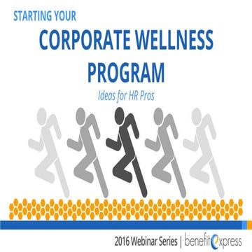 Starting Your Corporate Wellness Program: Ideas and Compliance for HR ...