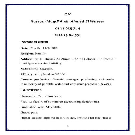 Saudi cv | DOCX