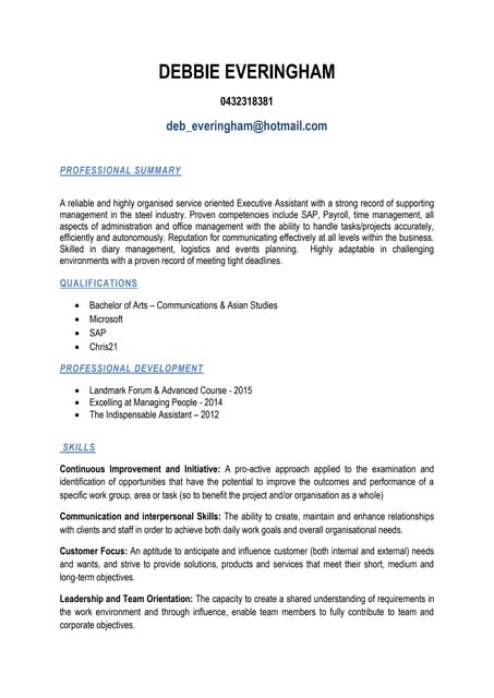 Resume | DOCX