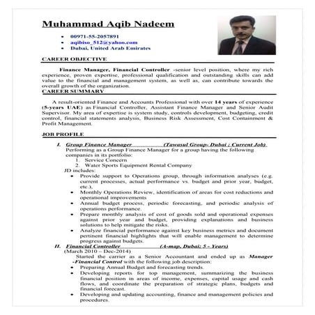 Cv Muhammad Aqib Nadeem | PDF