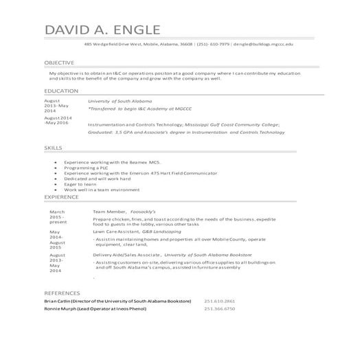 Mack McLellan Resume | DOCX