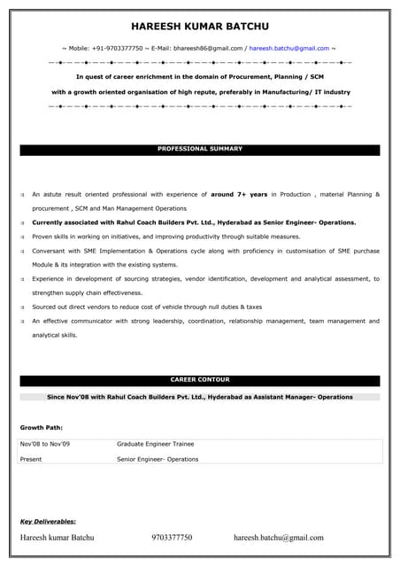 Resume | PDF