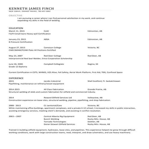resume | RTF