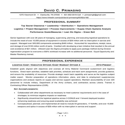 David Primasing resume v2 | DOC