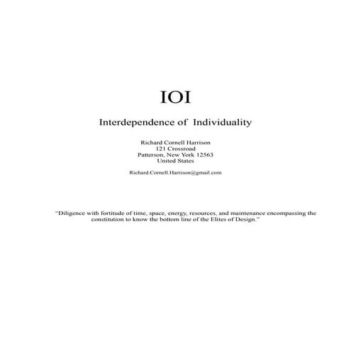 IOI Business Plan | ODT