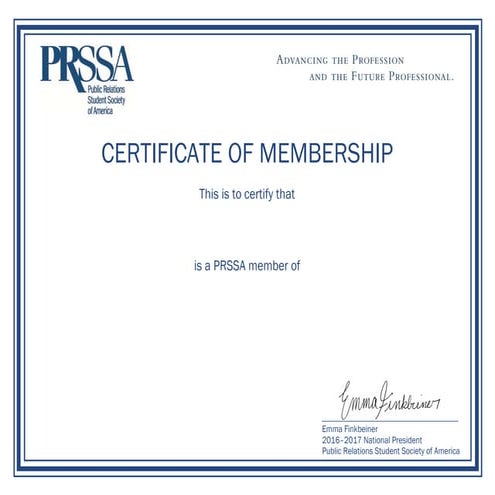 PRSSA | PDF