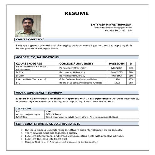 Resume_Satya Srinivas_Tripasuri | DOCX