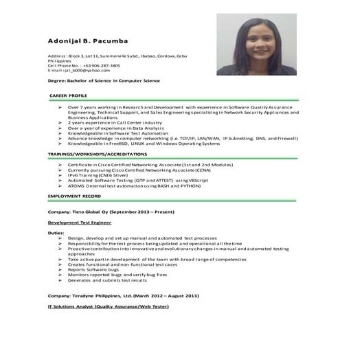 Cv jobin philip | DOCX