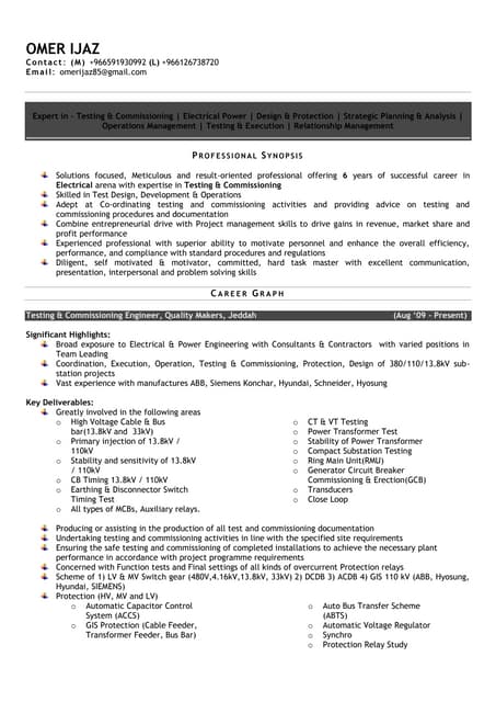 Manoj Prabhakar CV | PDF