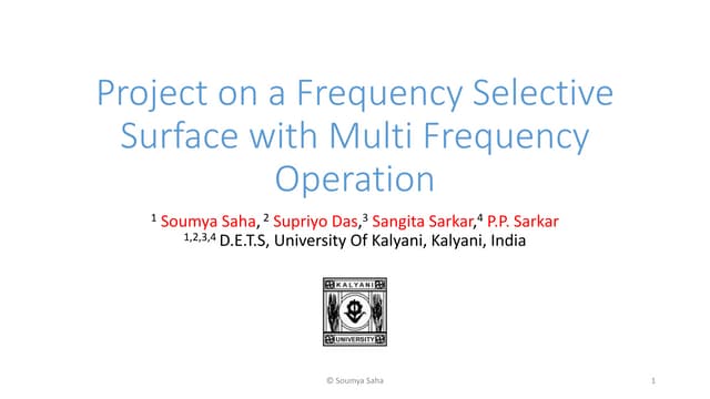 Artificial intelligence in the design of microstrip antenna | PPSX