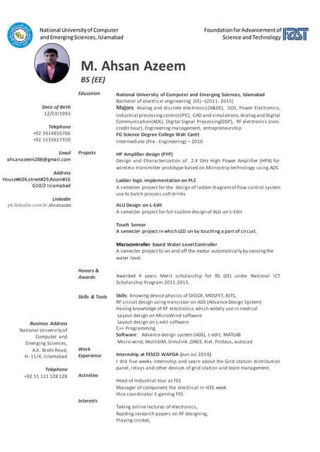 Shams CV | PDF
