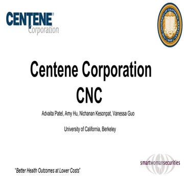 Centene Stock Pitch | PPT
