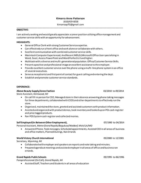 DC Resume | DOCX