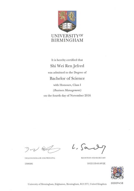 ACADEMIC TRANSCRIPT | PDF